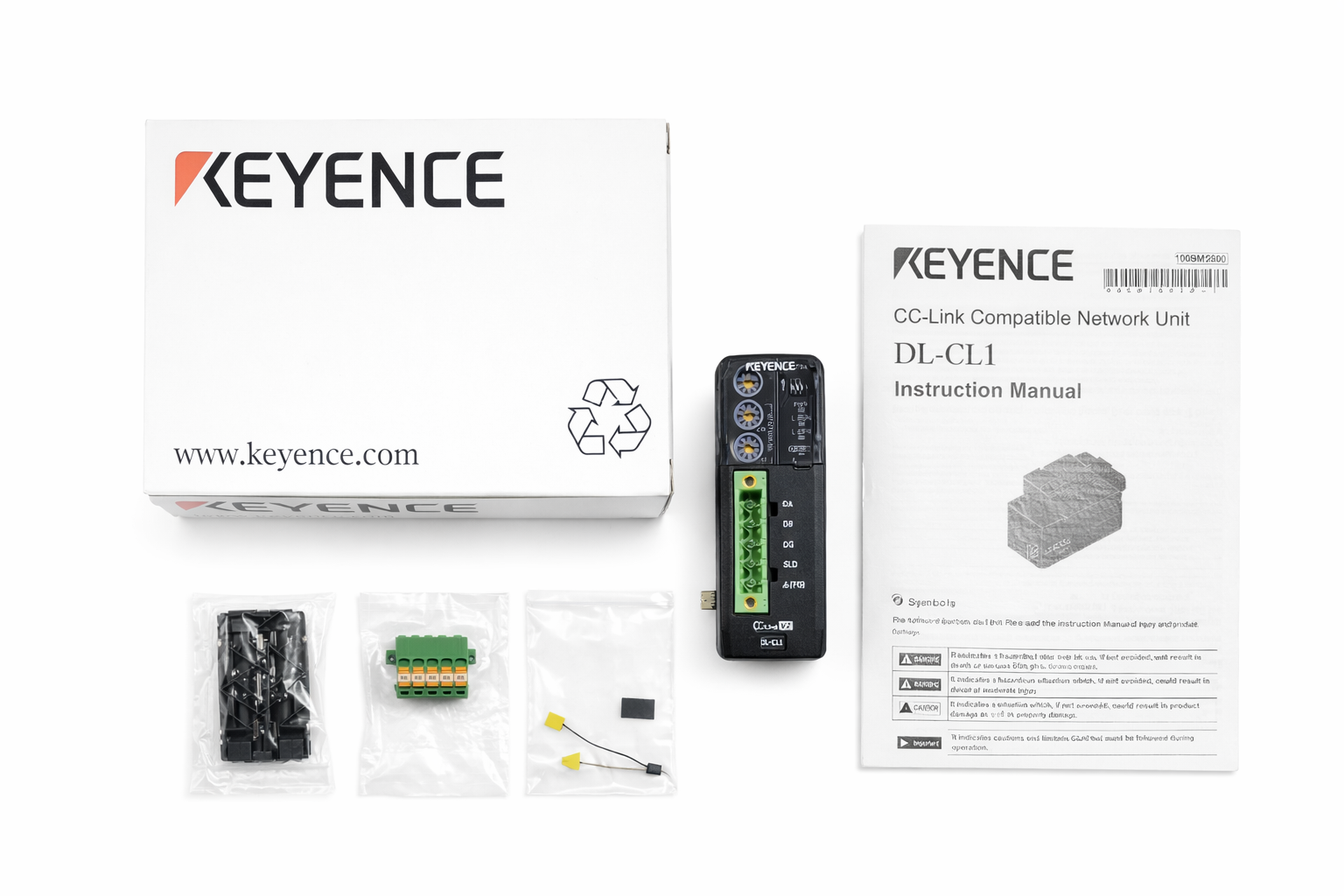 KEYENCE DL-CL1 Communication Link Unit for DL Series Controllers – H ...