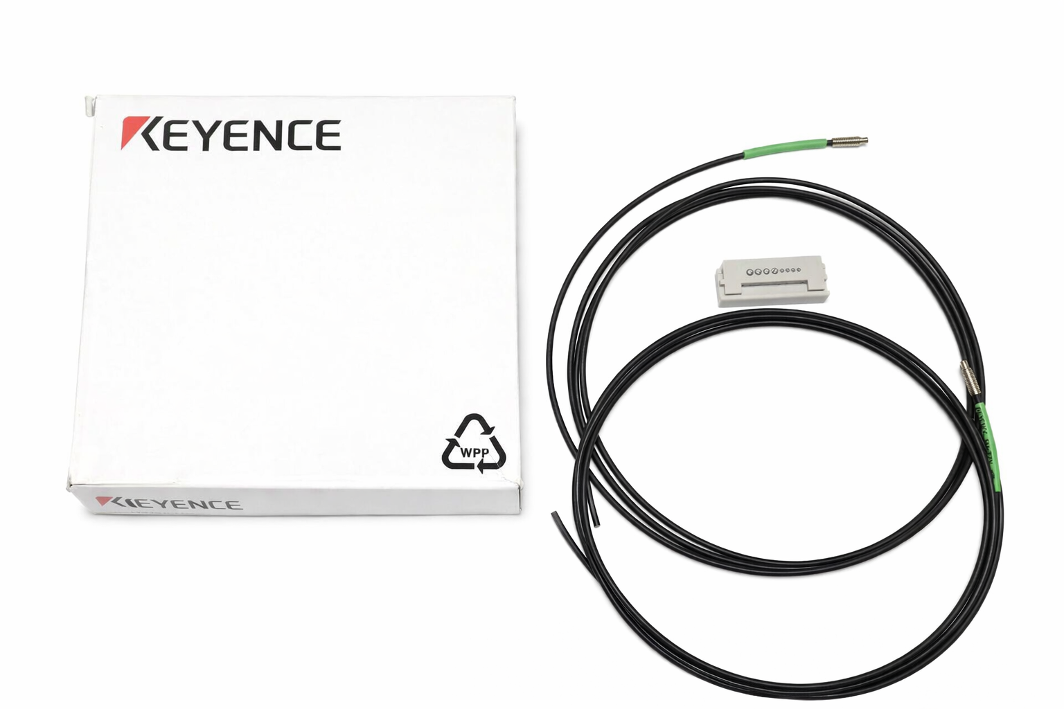 KEYENCE FU-77TZ Fiber Optic Sensor Head for Industrial Detection – H ...