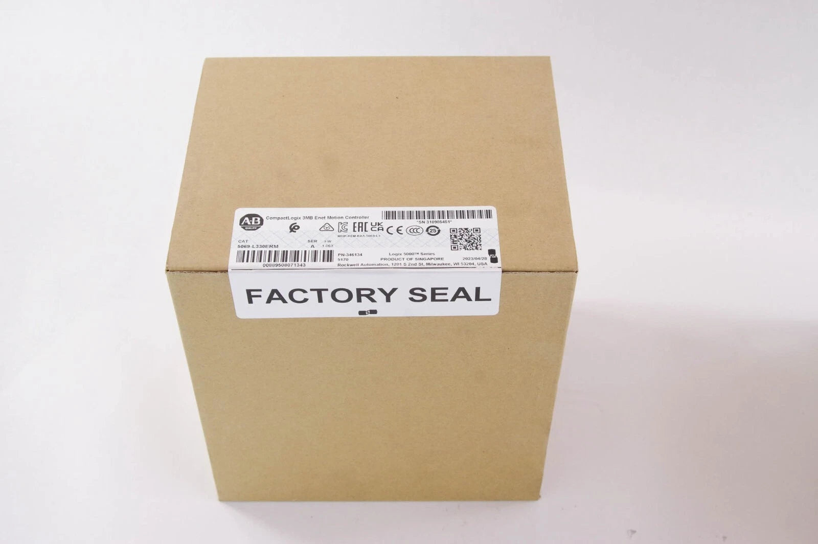 Allen-Bradley 5069-L330ERM CompactLogix 5380 Motion PLC Controller – H ...